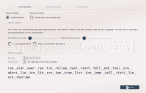 How to use Keybr? - beginner's guide (with photos) - TypingDoneWell.com
