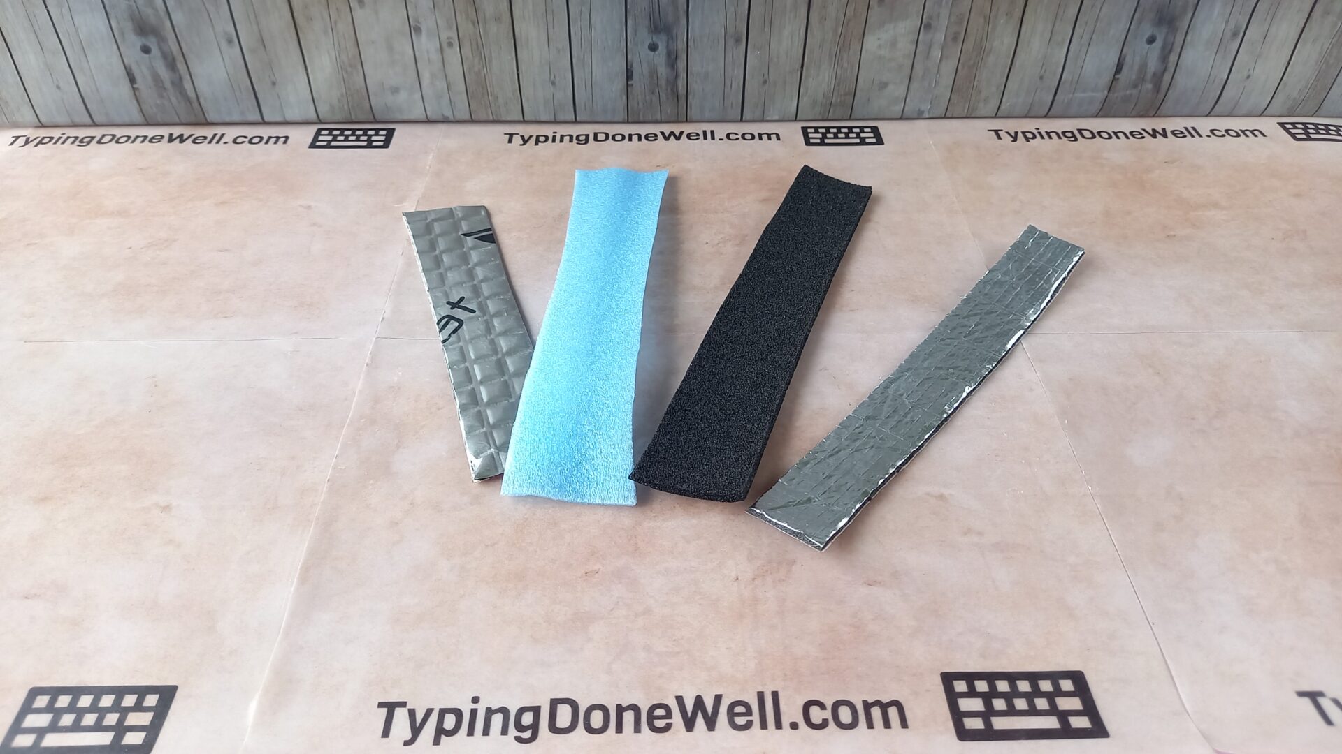 Material comparison for plate (PE) foam mod (with my tests ...