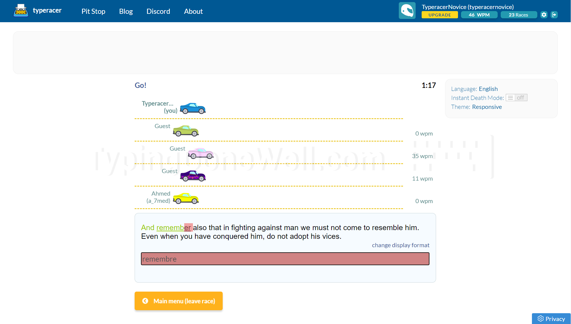 TypeRacer review - what is that program and how good is it ...
